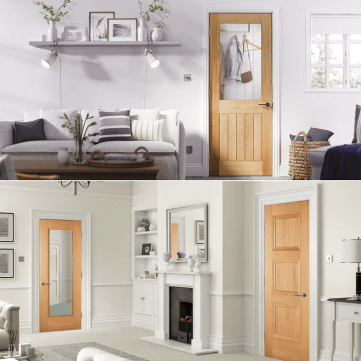 Half Splayed Skirting & Architrave Oak – AX National - Doors Online