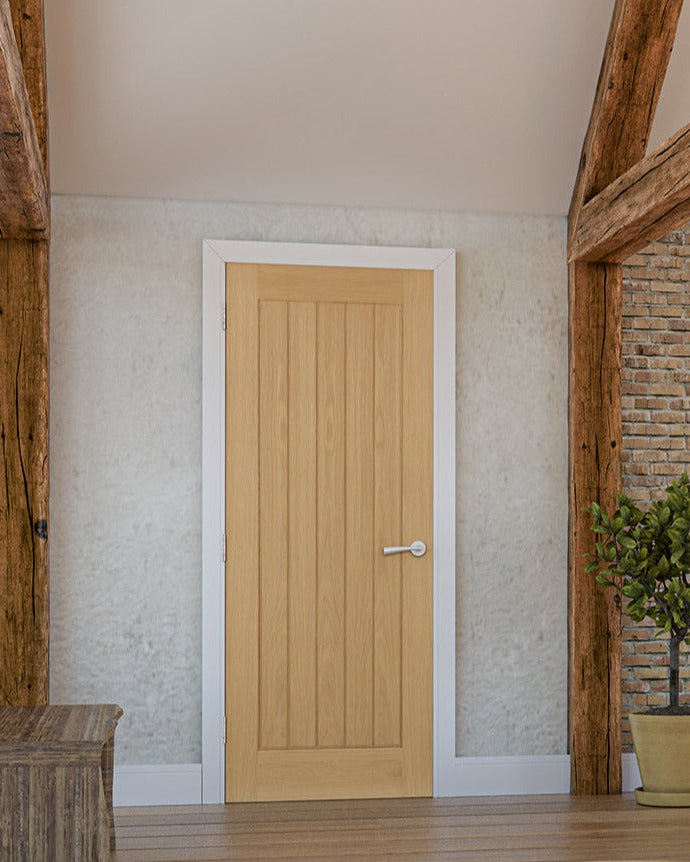 Cottage Unfinished Oak Doors – AX National - Doors Online