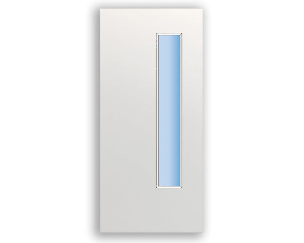 Vision panel FD60 Fire - Flush White Primed Doors (Bespoke) Delivery ...