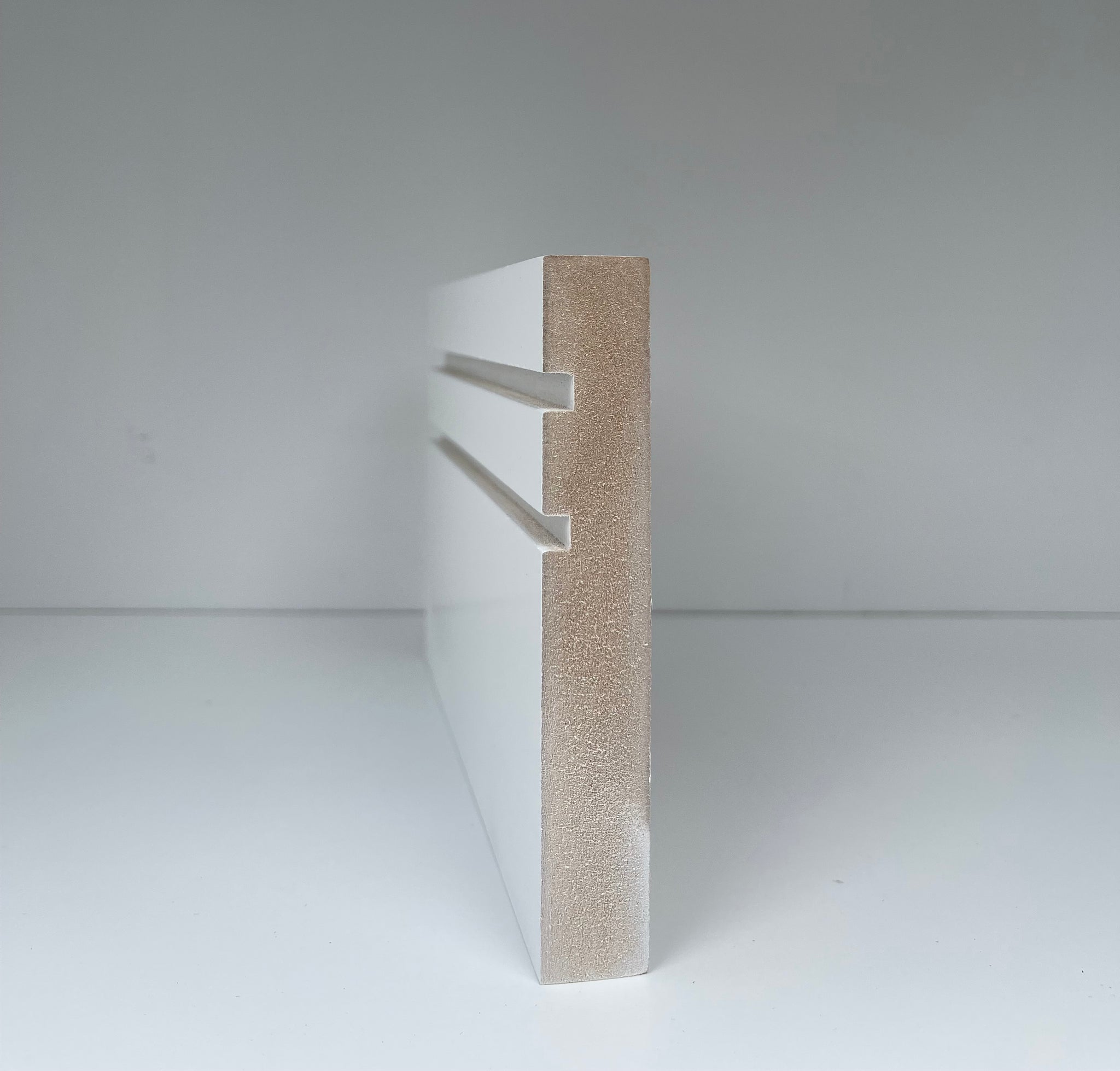 Square Double Groove -MDF Skirting/Architrave – AX National - Doors Online