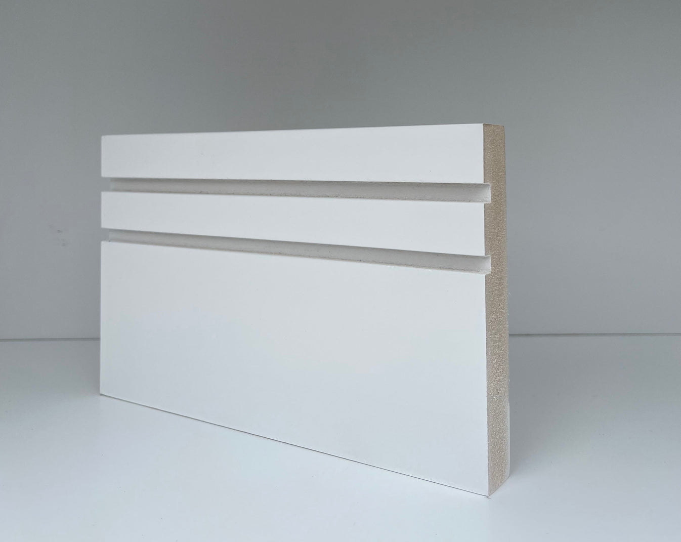 Square Double Groove -MDF Skirting/Architrave – AX National - Doors Online