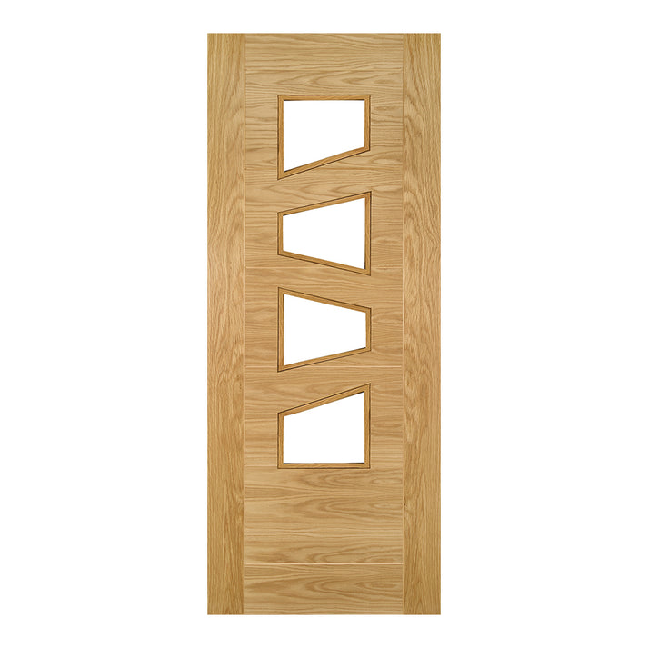 Seville 4LS (Slanted) Pre-finished Oak Doors – AX National - Doors Online