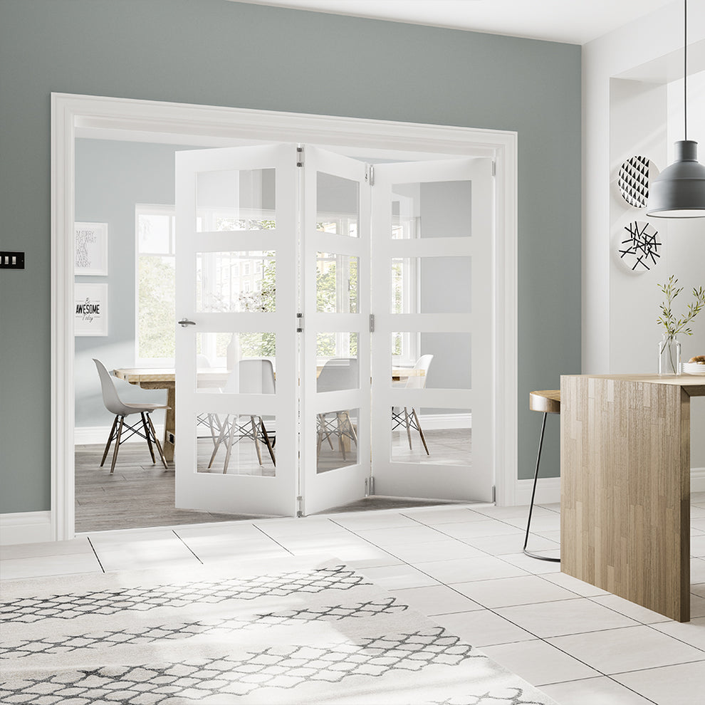 Bifold Frame Kit- White Primed – AX National - Doors Online