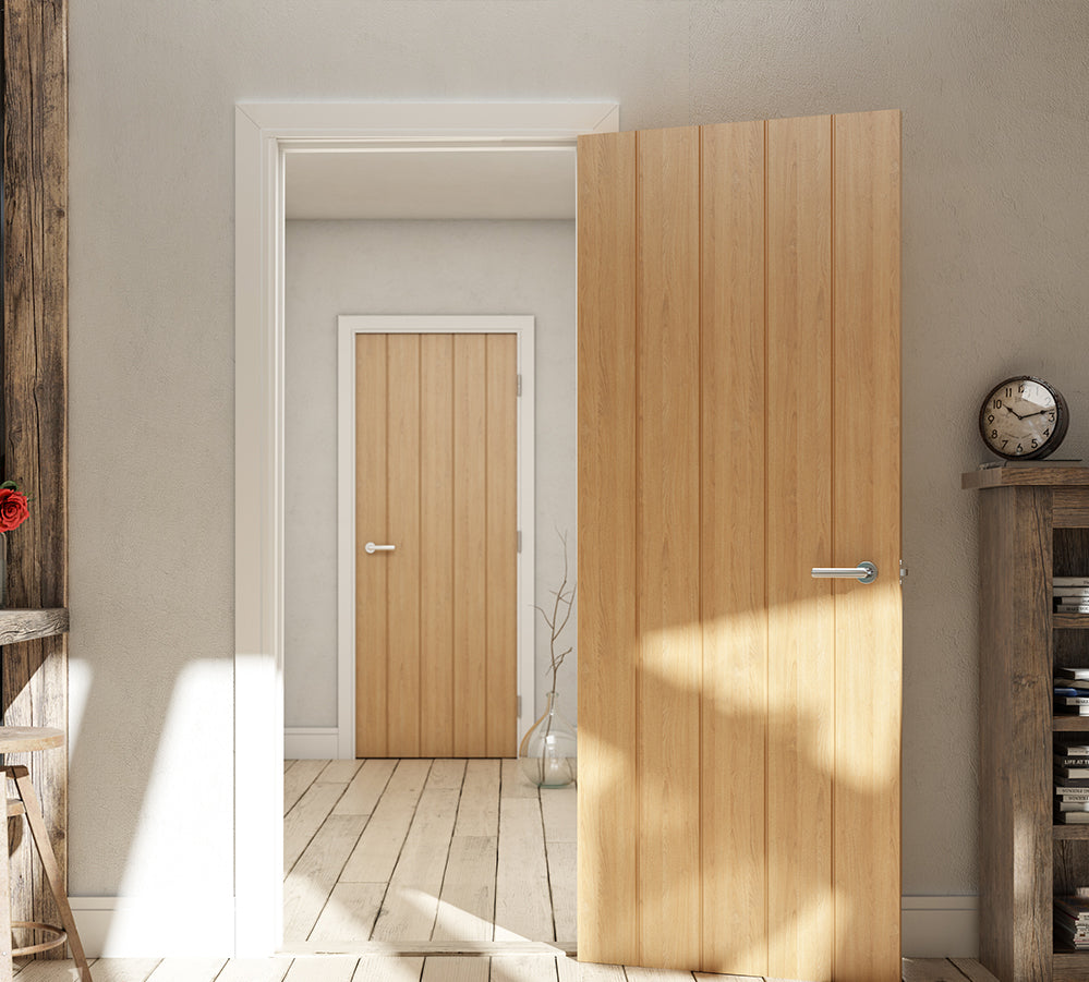 Galway Unfinished Oak Doors – AX National - Doors Online