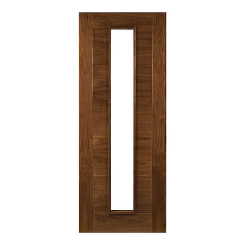Seville 1L Glazed Pre-finished Walnut Doors – AX National - Doors Online
