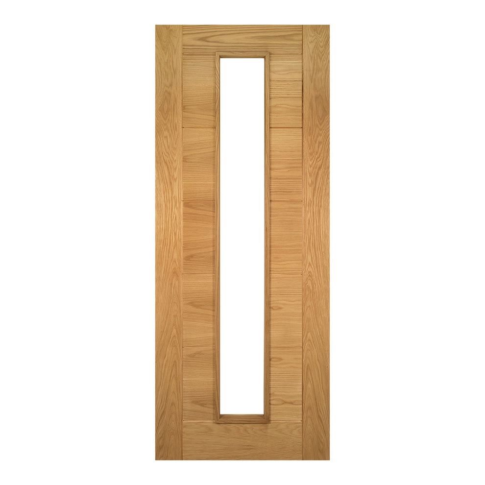 Seville 1L Glazed Pre-finished Oak Doors – AX National - Doors Online