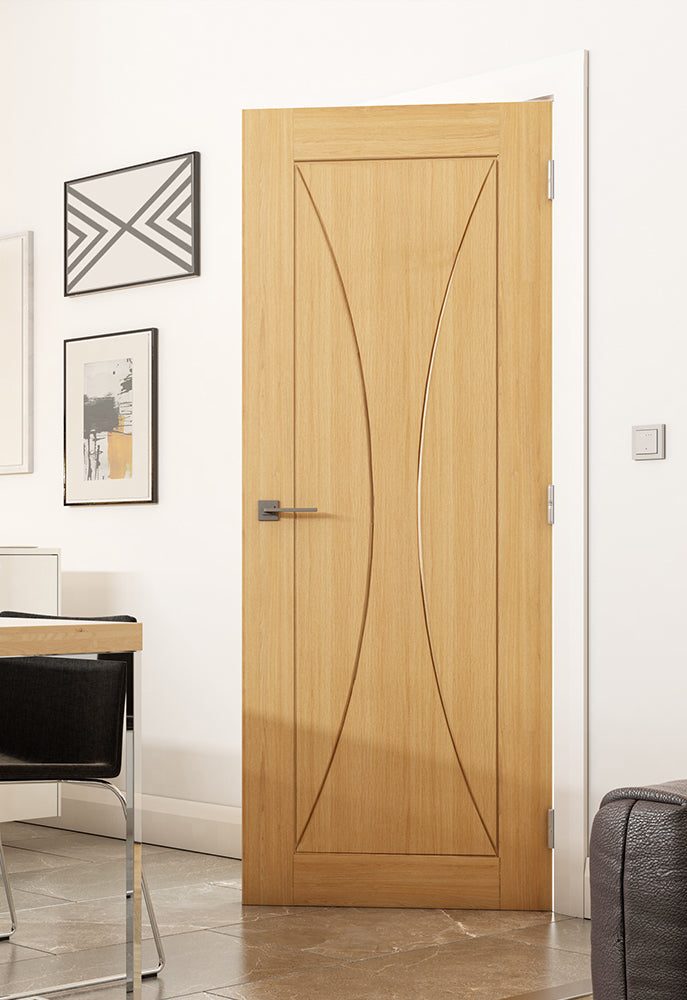 Sorrento Pre-finished Oak Doors – AX National - Doors Online